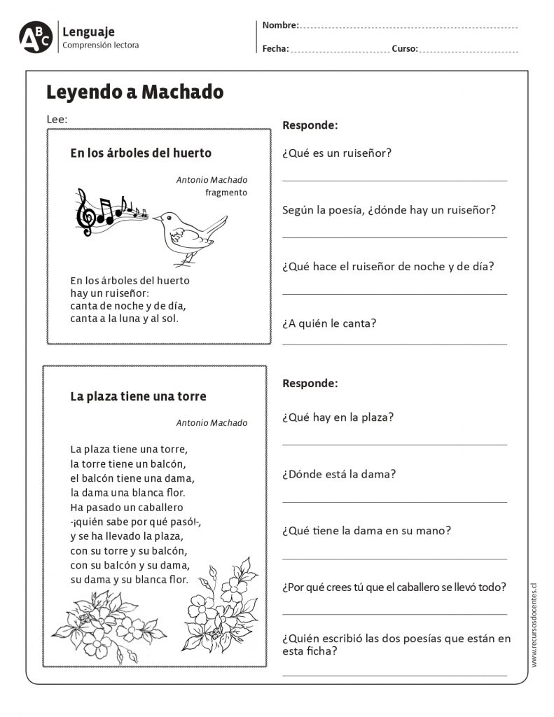 50 fichas de comprensión lectora para Primaria - Actividades de ...