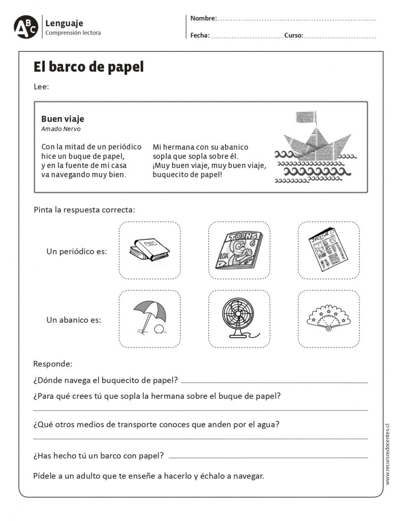 50 fichas de comprensión lectora para Primaria - Actividades de ...
