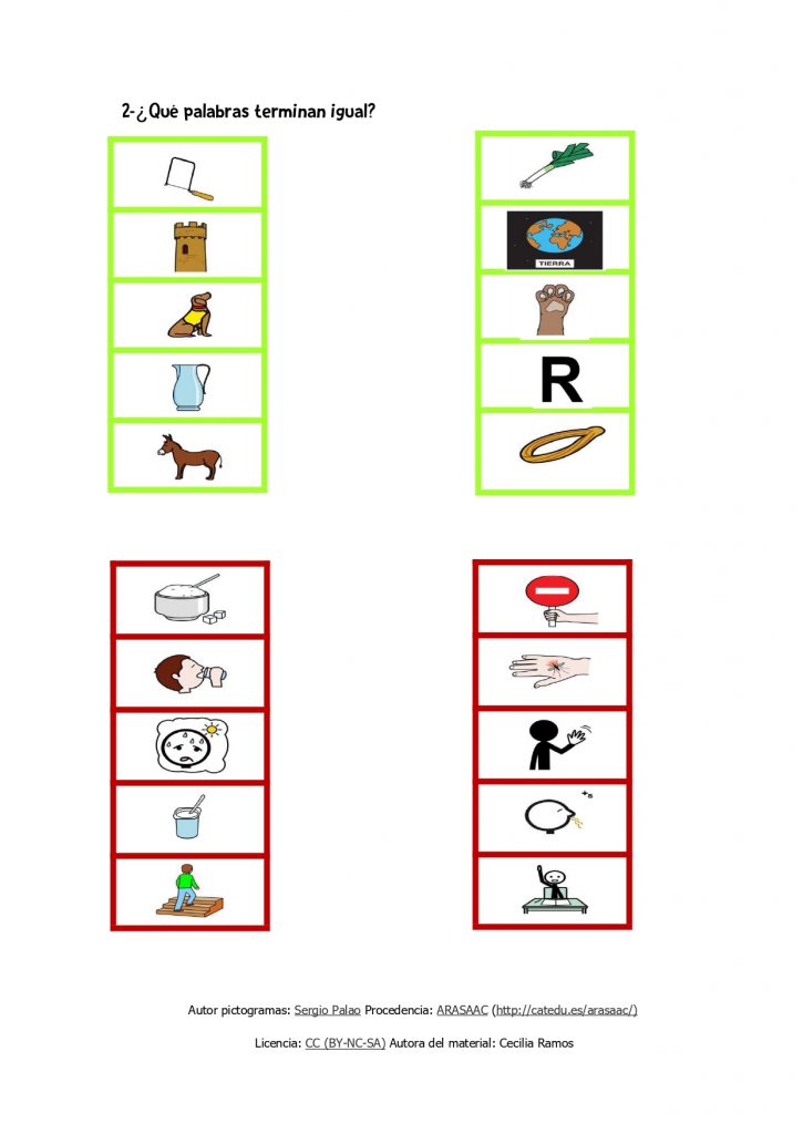 #rotacismo CUADERNO PARA INTERVENIR SOBRE EL FONEMA /R/ EN POSICIÓN ...
