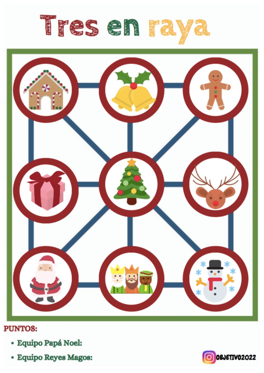 Juegos/Actividades de Navidad -Orientacion Andujar