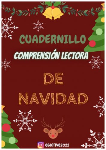 Cuaderno de comprensión lectora especial VALORES NAVIDAD -Orientacion ...