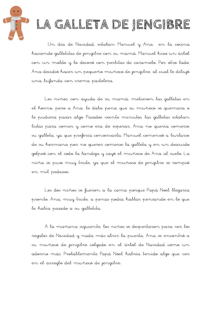 Cuaderno de comprensión lectora especial VALORES NAVIDAD -Orientacion ...