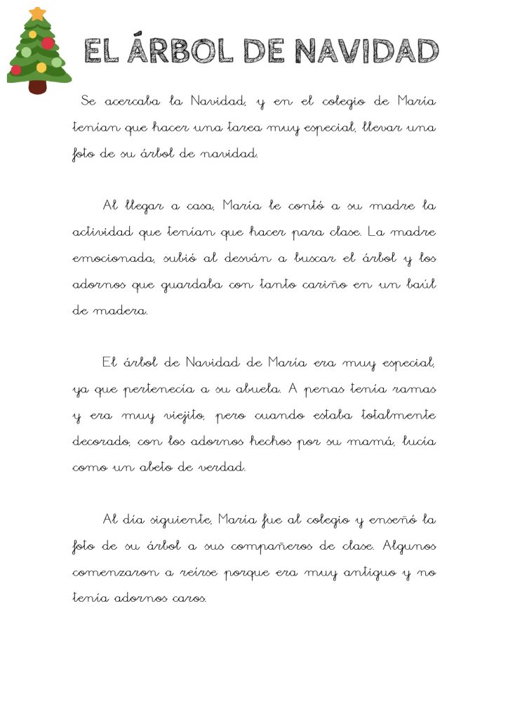 Cuadernillo de lecturas relacionadas con la Navidad y sus valores ...