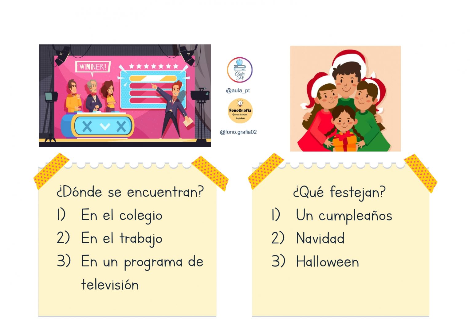 Colección de 30 tarjetas inferenciales -Orientacion Andujar