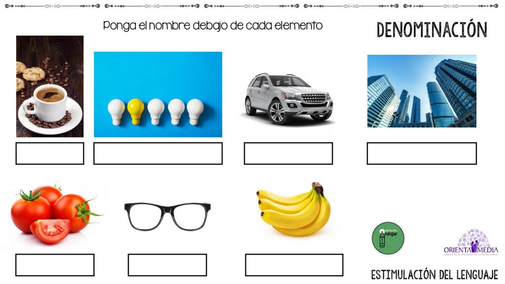 Fichas para ejercitar la estimulación del lenguaje en adultos ...