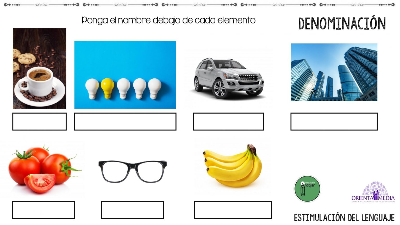 Fantástico material CUADERNILLO ESTIMULACIÓN DEL LENGUAJE ADULTOS ...