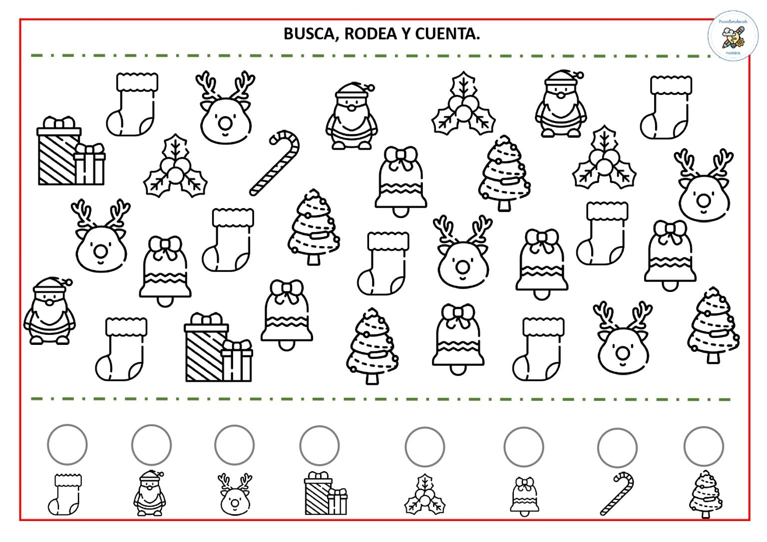 SÚPER PACK DE ACTIVIDADES NAVIDEÑAS -Orientacion Andujar