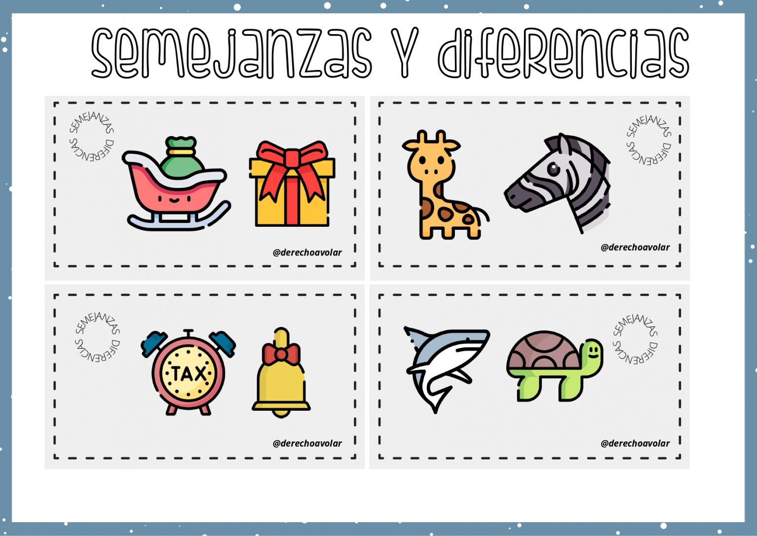 Semejanzas y diferencias - Orientacion Andujar