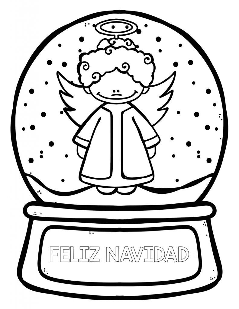 Vamos a colorear preciosas bolas de Navidad -Orientacion Andujar