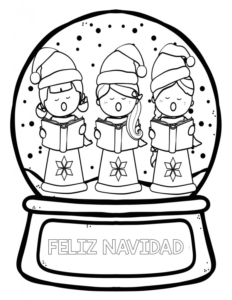 Vamos a colorear preciosas bolas de navidad -Orientacion Andujar