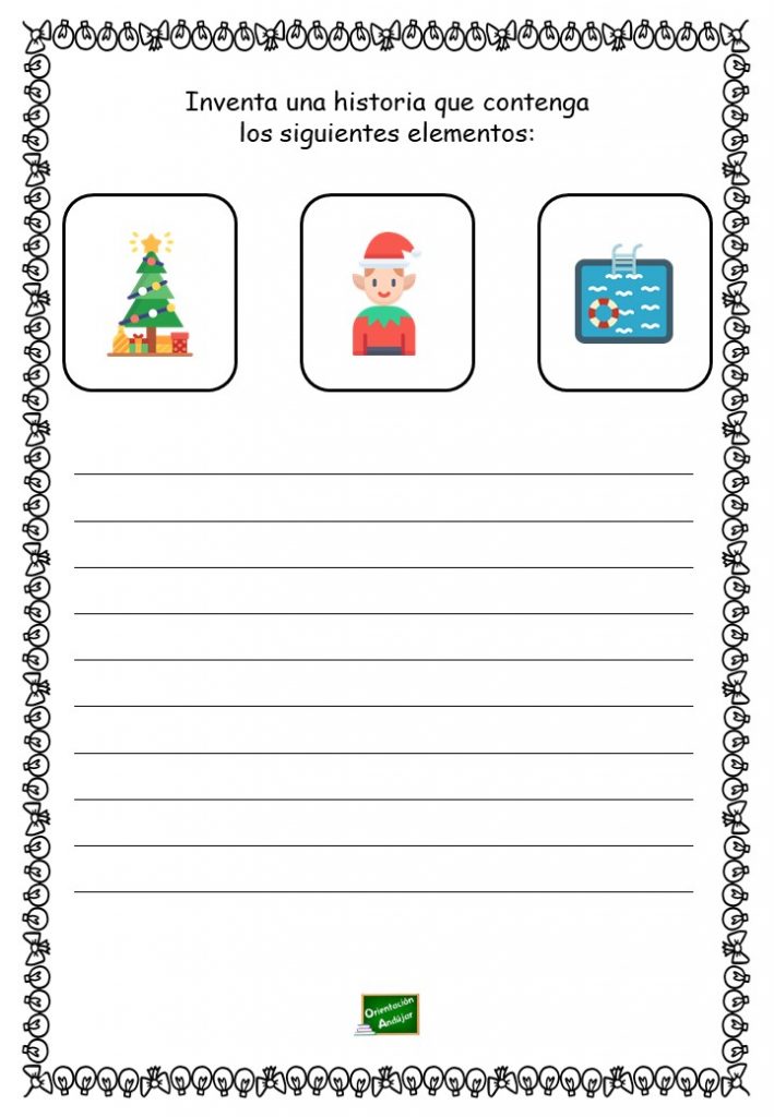 Escritura creativa: Historias divertidas de Navidad -Orientacion Andujar