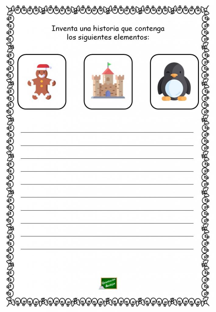 Escritura creativa: Historias divertidas de Navidad -Orientacion Andujar