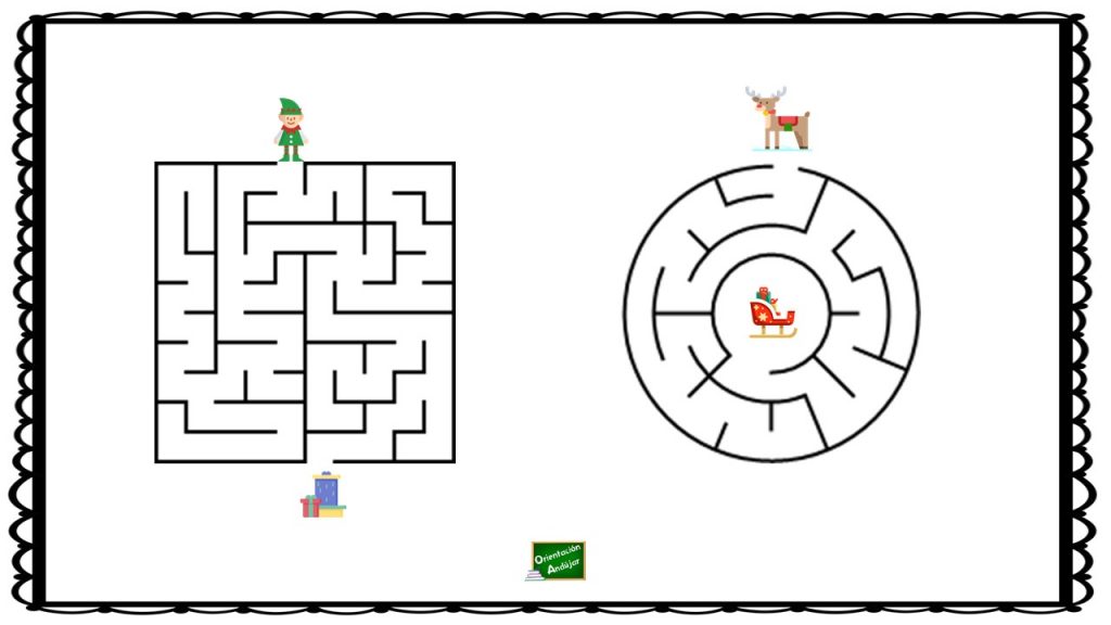 Laberintos de Navidad -Orientacion Andujar