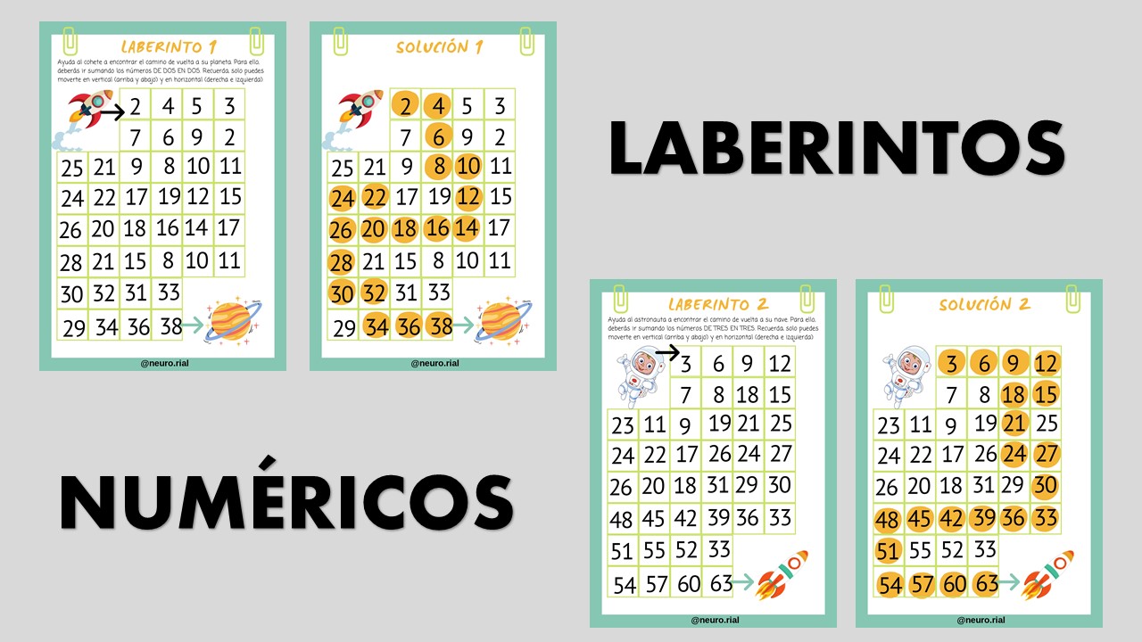 Laberintos matemáticos -Orientacion Andujar