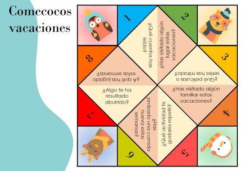 Actividades primer día comecocos vacaciones -Orientacion Andujar