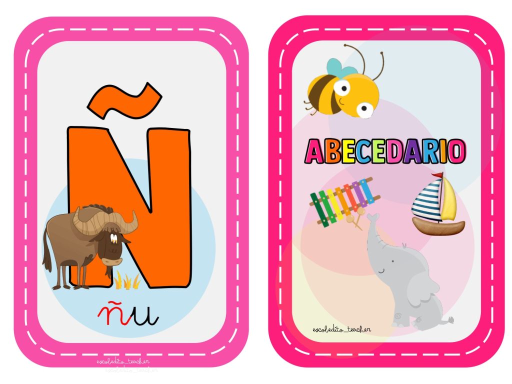 BONITO ABECEDARIO PARA DECORAR NUESTRAS AULAS - Orientacion Andujar