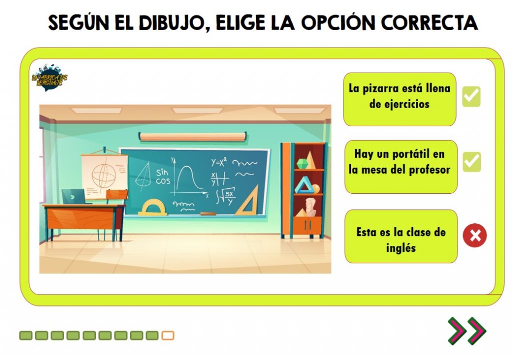 Juego interactivo de comprensión lectora -Orientacion Andujar