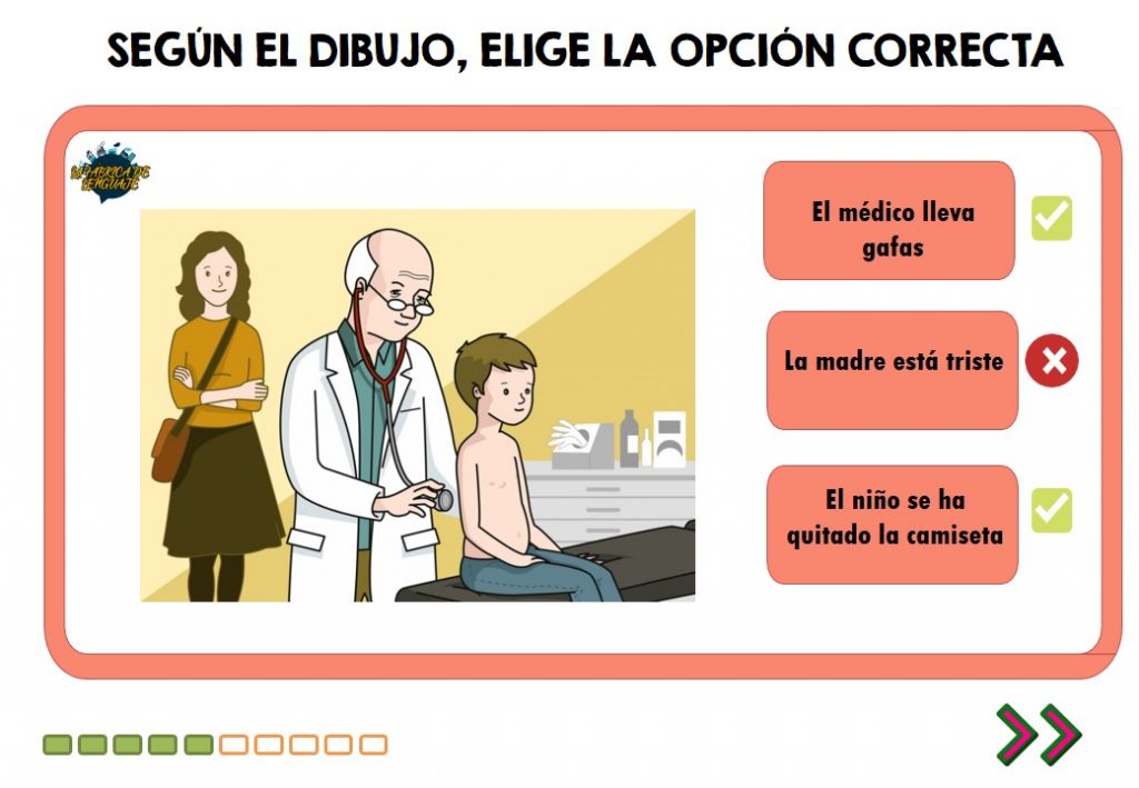 Juego interactivo de comprensión lectora -Orientacion Andujar