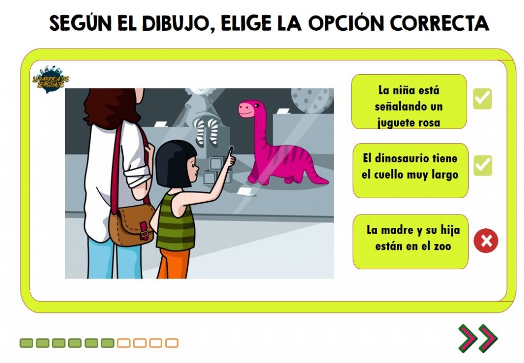 Juego interactivo de comprensión lectora -Orientacion Andujar
