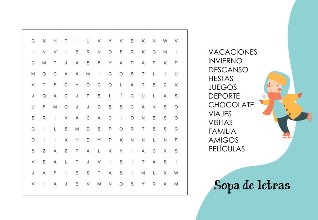 Pack de 12 Actividades sobre las vacaciones -Orientacion Andujar