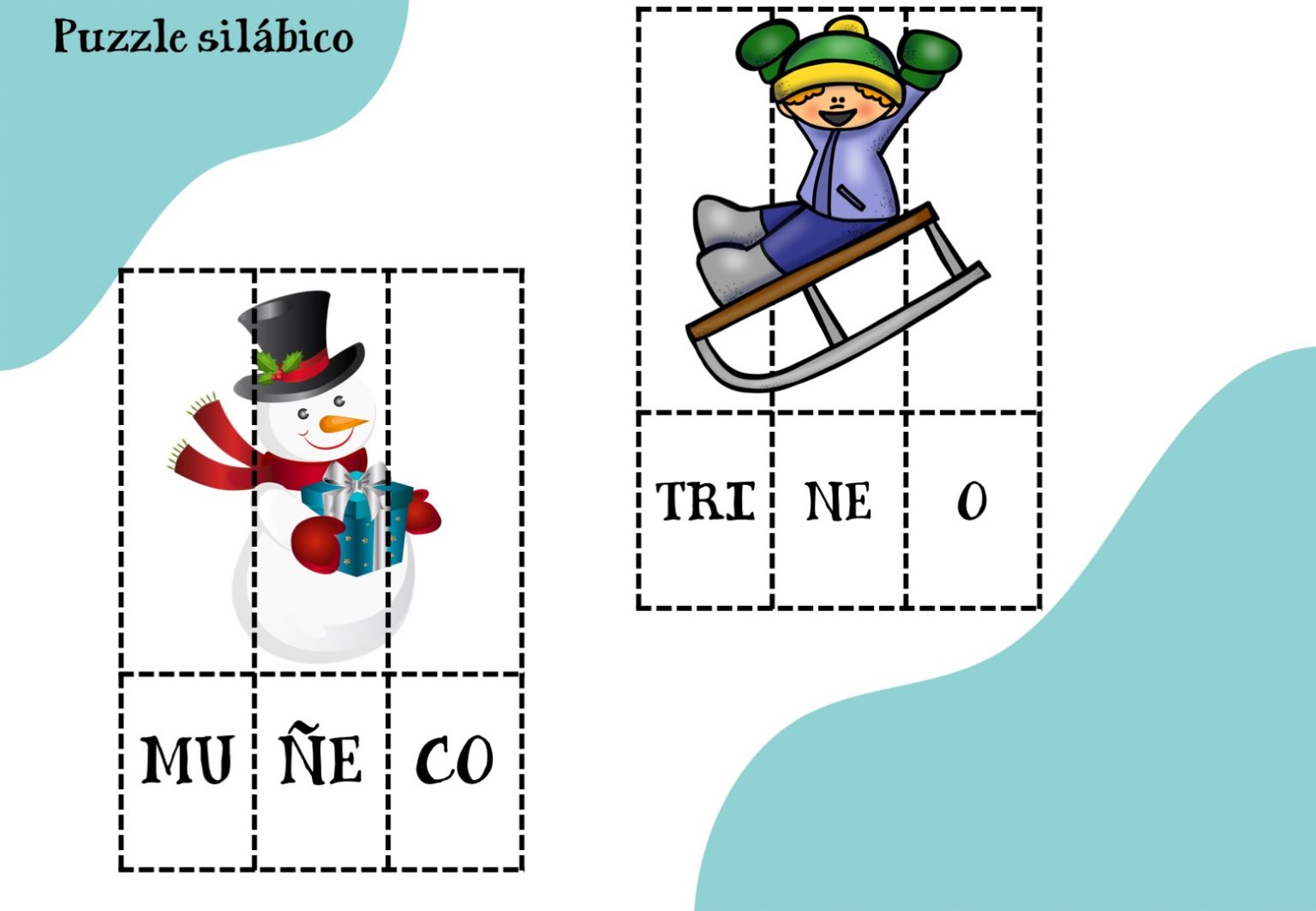 Super Pack de 12 Actividades sobre las vacaciones invierno 2024 ...