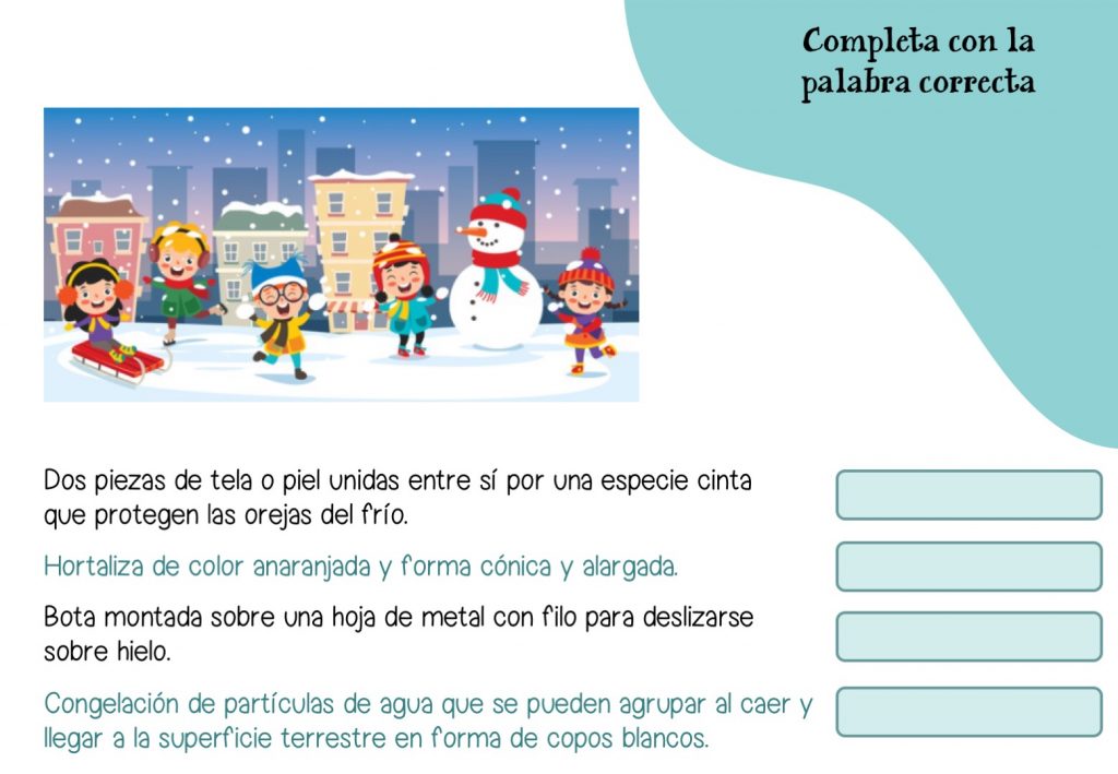 Super Pack de 12 Actividades sobre las vacaciones invierno 2024 ...