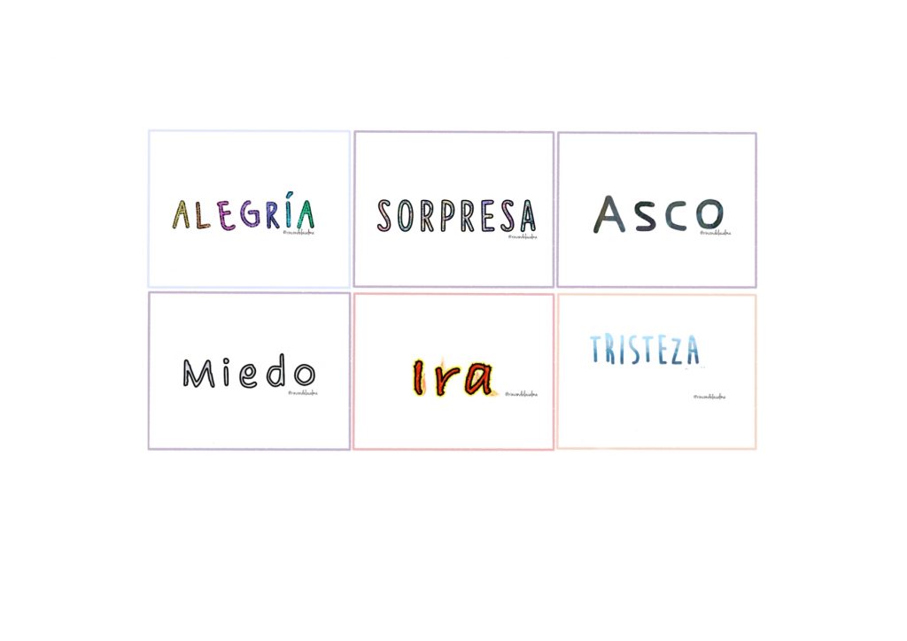 Educación emocional 6 TARJETAS QUE MARCAN LA DIFERENCIA -Orientacion ...