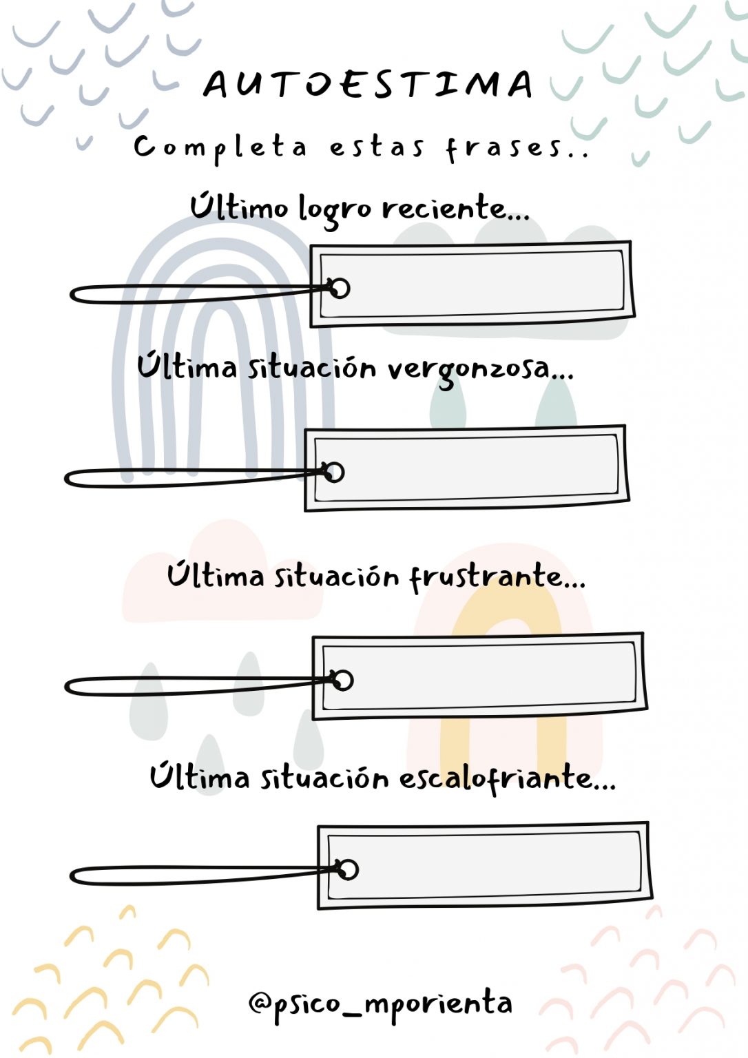 Cuaderno de autoestima vol 1 -Orientacion Andujar