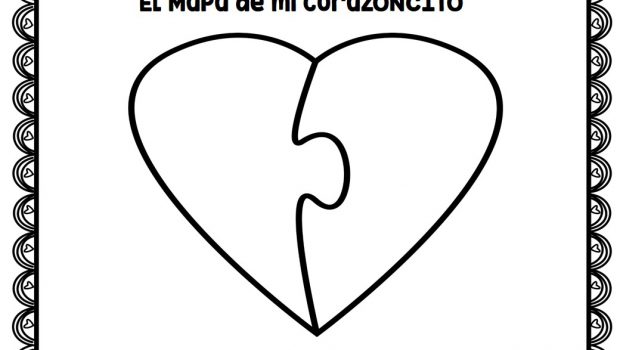 EL mapa de mi corazón día del amor y la amistad (4) - Orientación ...