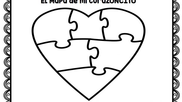 EL mapa de mi corazón día del amor y la amistad (5) - Orientación ...
