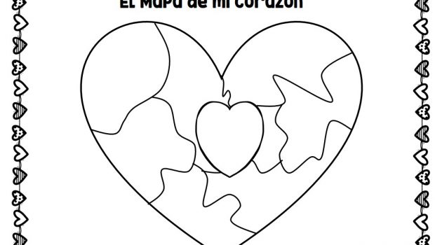EL mapa de mi corazón día del amor y la amistad (6) - Orientación ...