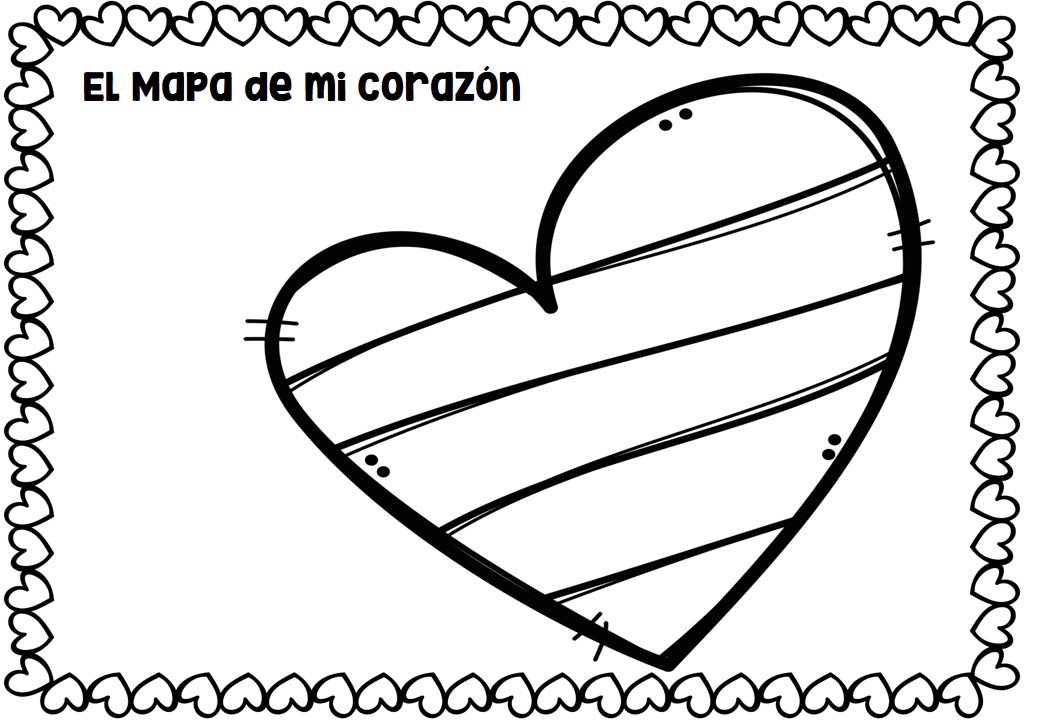 EL mapa de mi corazón día del amor y la amistad (9) - Orientación ...