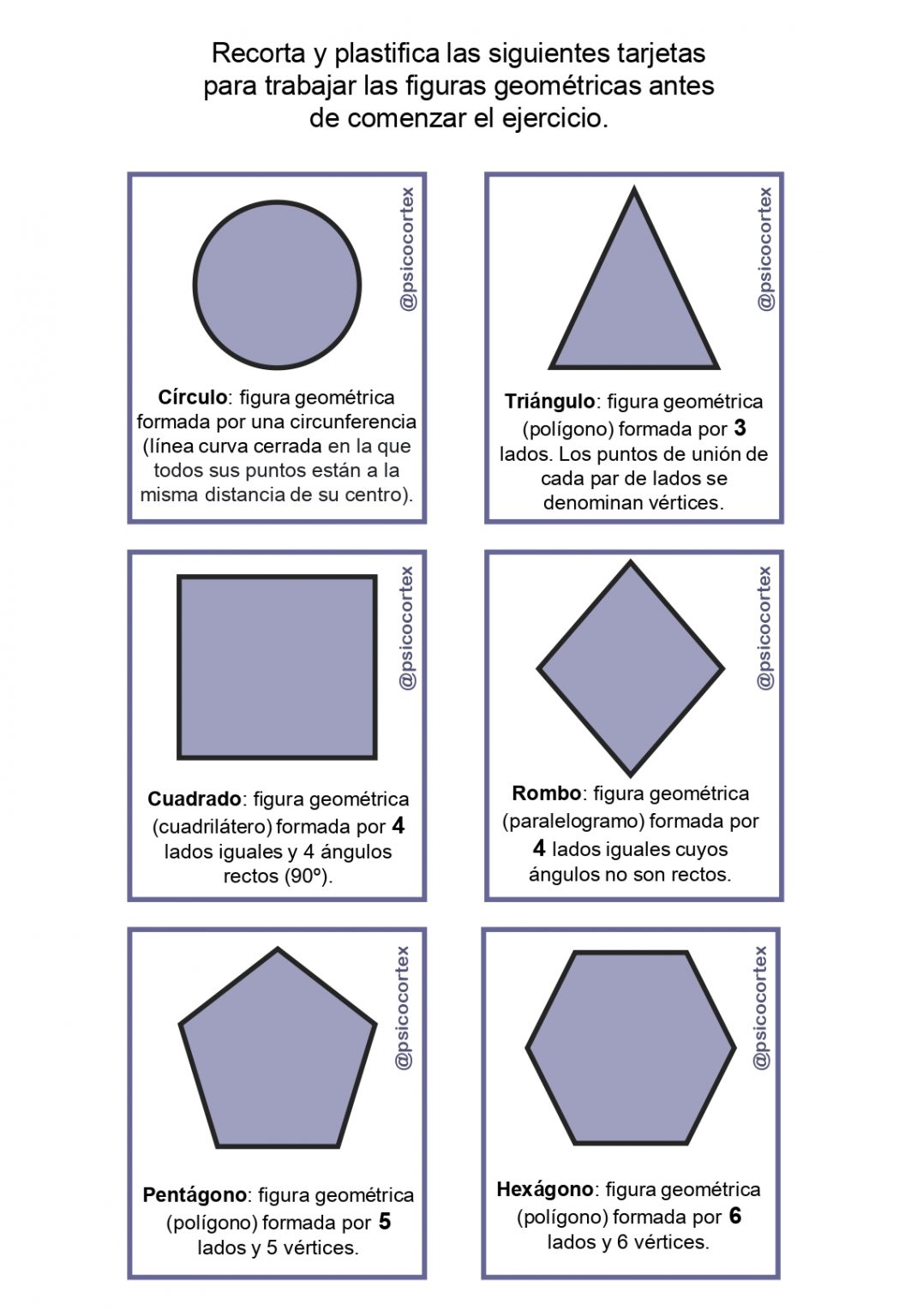 MEMORIA VISUAL Y FIGURAS GEOMÉTRICAS -Orientacion Andujar