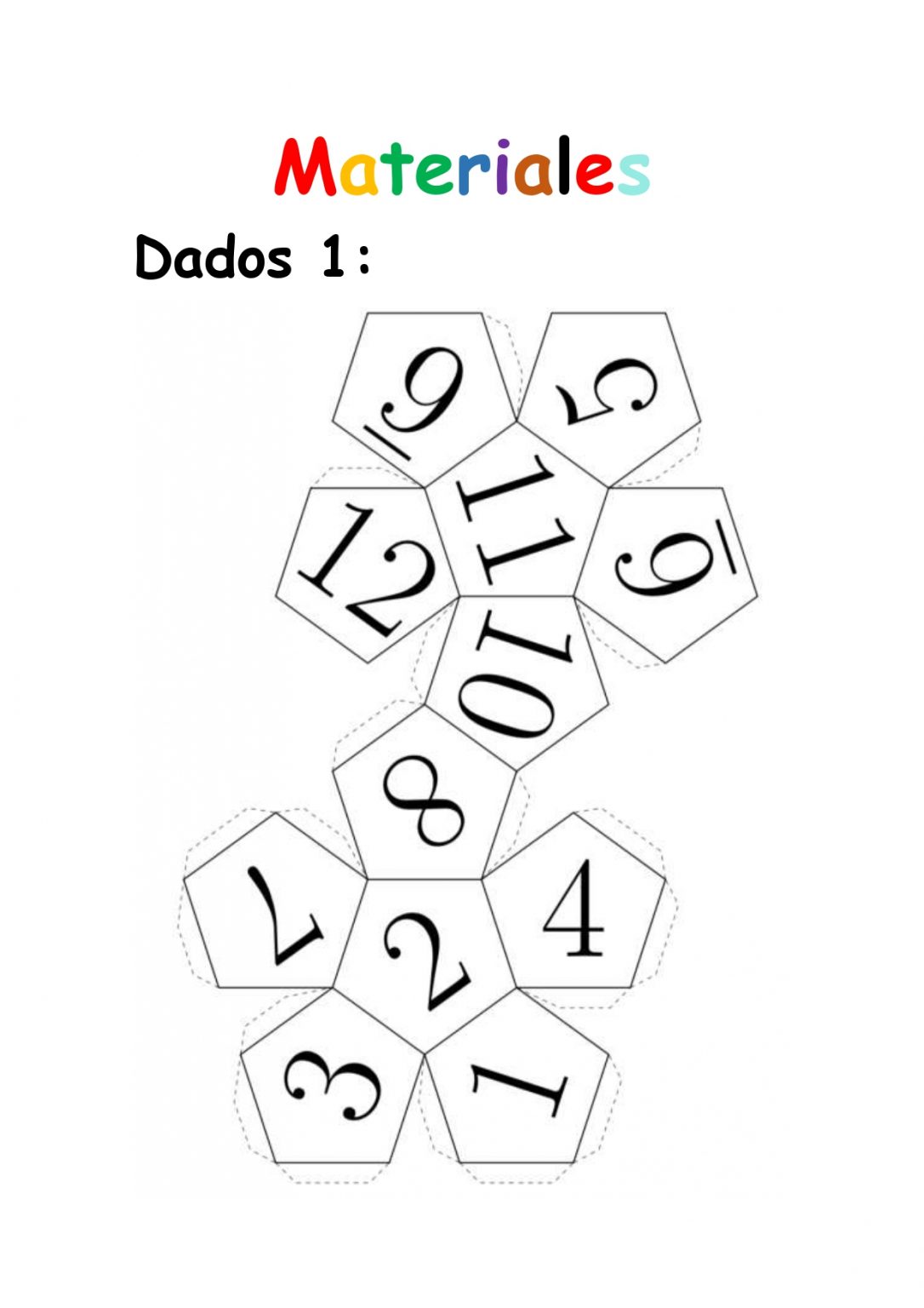 Colección de tableros imprimibles de juegos -Orientacion Andujar