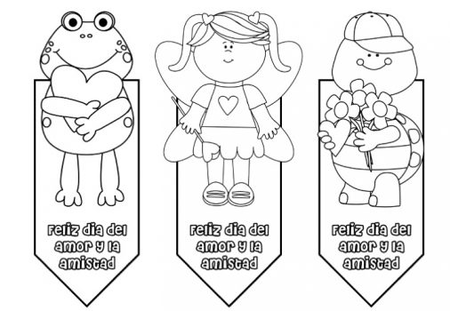 Preciosos marcapáginas especial San Valentin -Orientacion Andujar