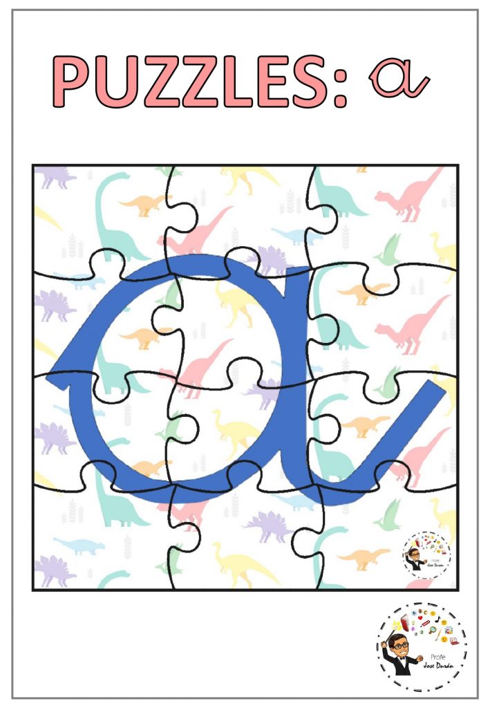 Puzzle de las vocales -Orientacion Andujar