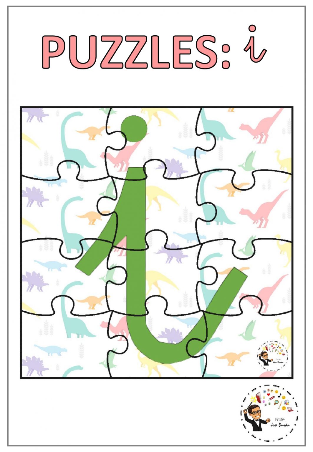 Puzzle de las vocales -Orientacion Andujar