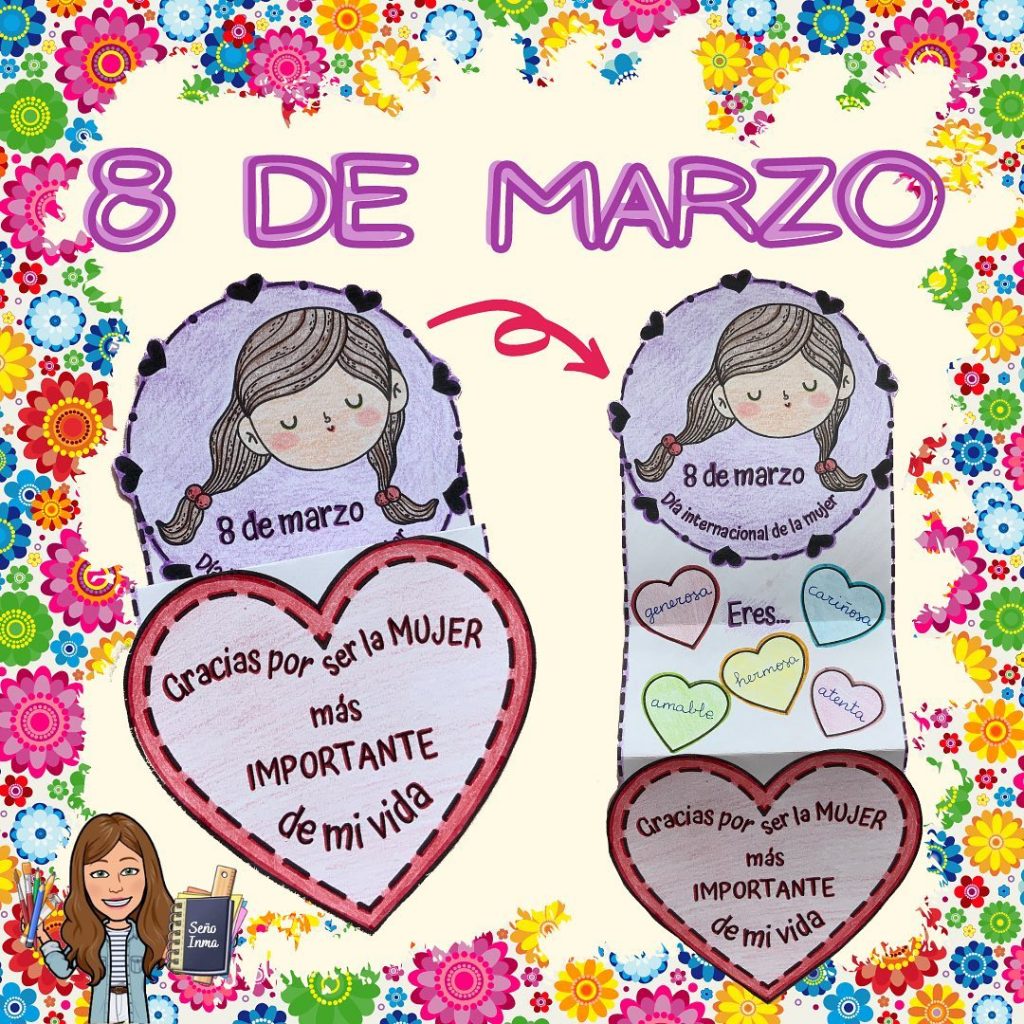 3 Actividades trabajamos el 8 marzo infantil y primaria -Orientacion ...