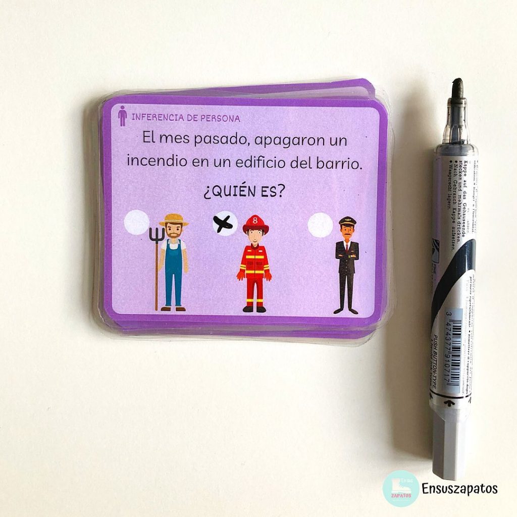 Colección de tarjetas inferenciales basadas en la Teoría de la Mente ...