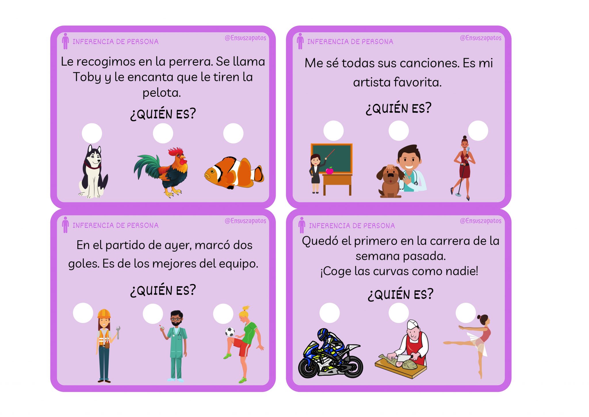 Trabajamos las INFERENCIAS SEGÚN TEORIA DE LA MENTE - Orientacion Andujar