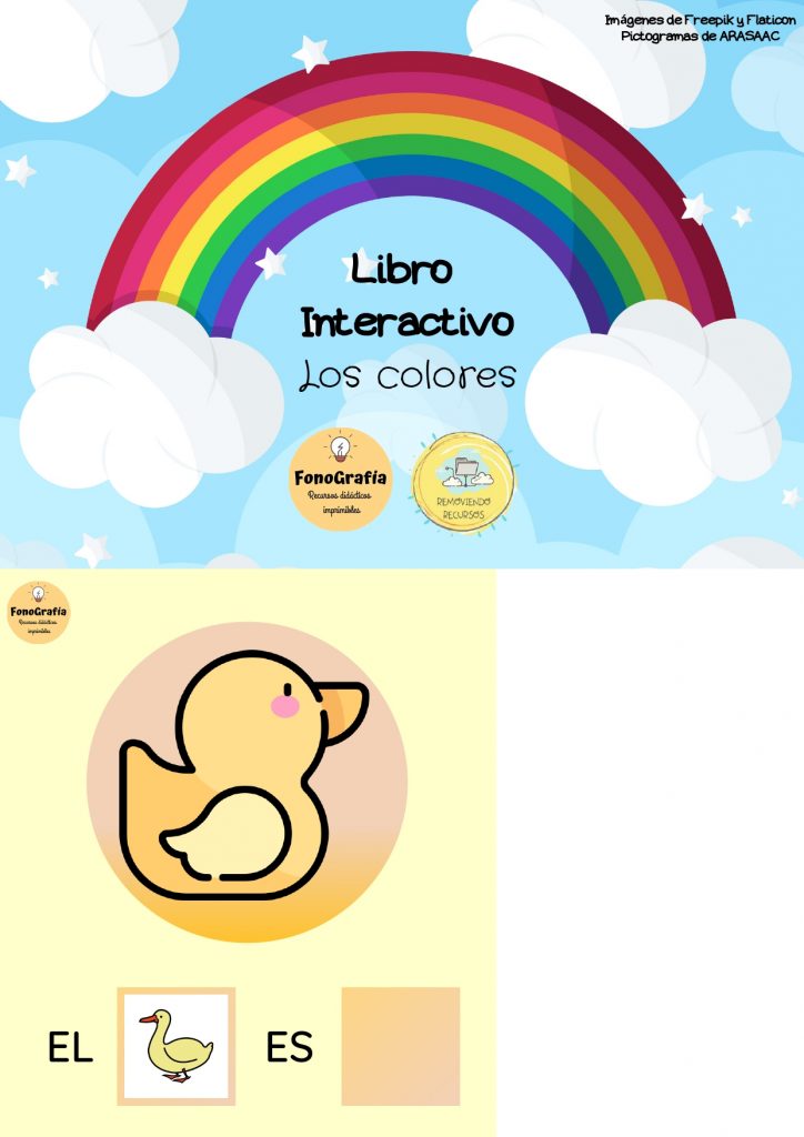 Cuadernillo manipulativo para aprender los colores en Infantil ...