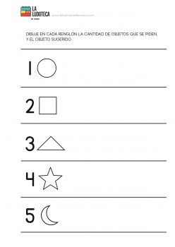 Cuaderno de actividades: Números y conteo - Orientacion Andujar