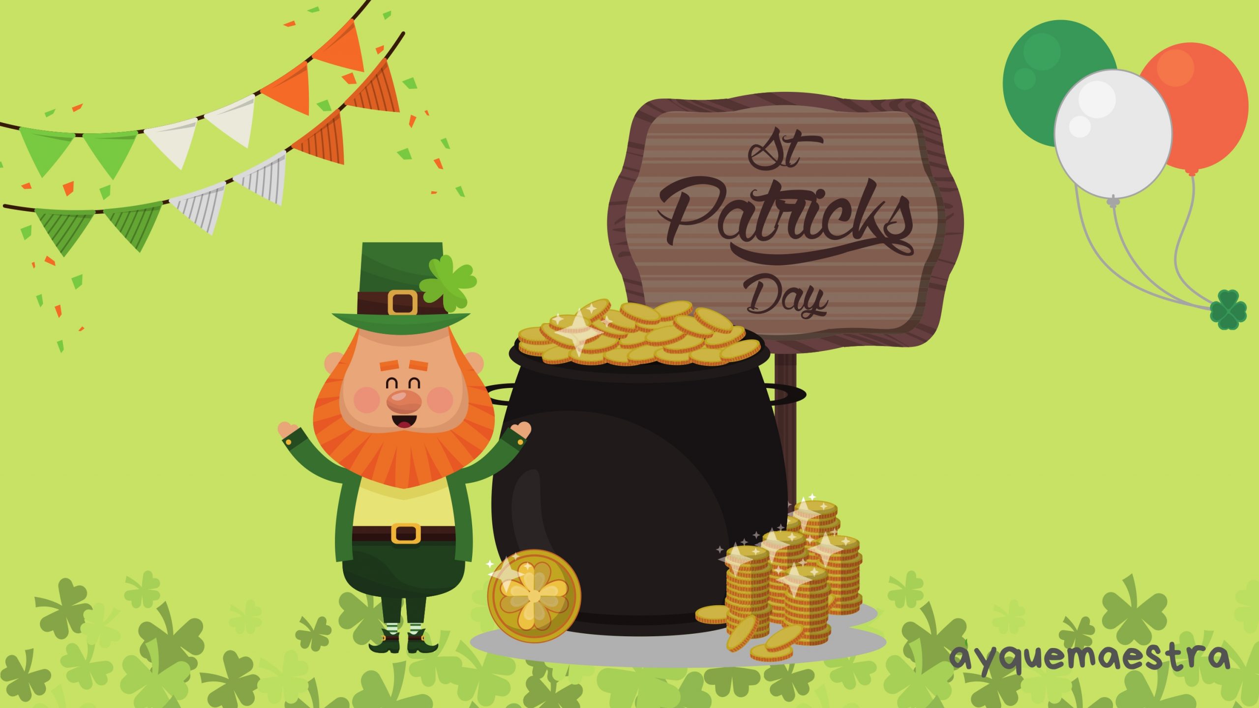 Hojas De Trabajo De Multiplicación De San Patricio Cuadernillo Para