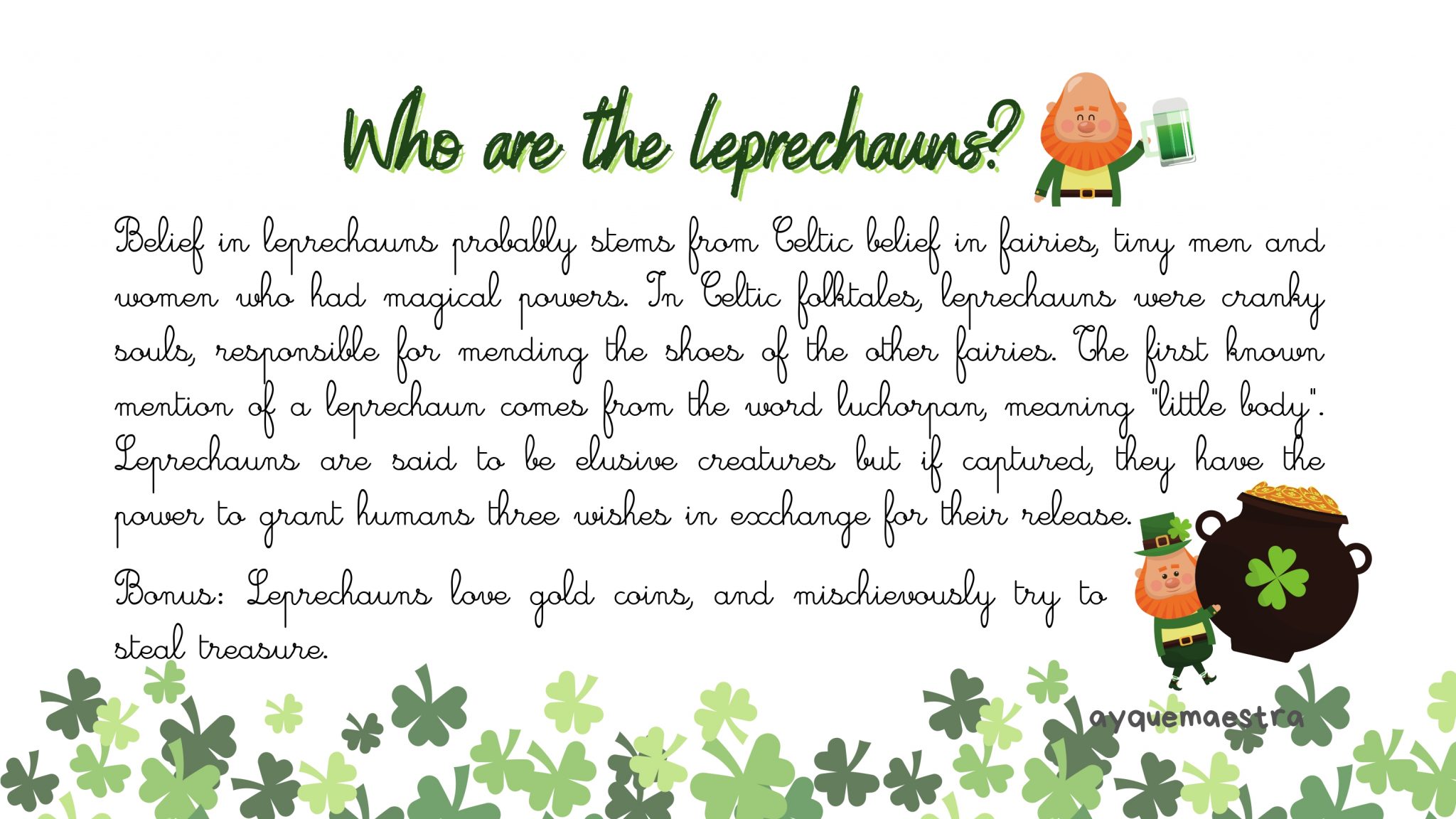 Actividades día de 'Saint Patrick' -Orientacion Andujar