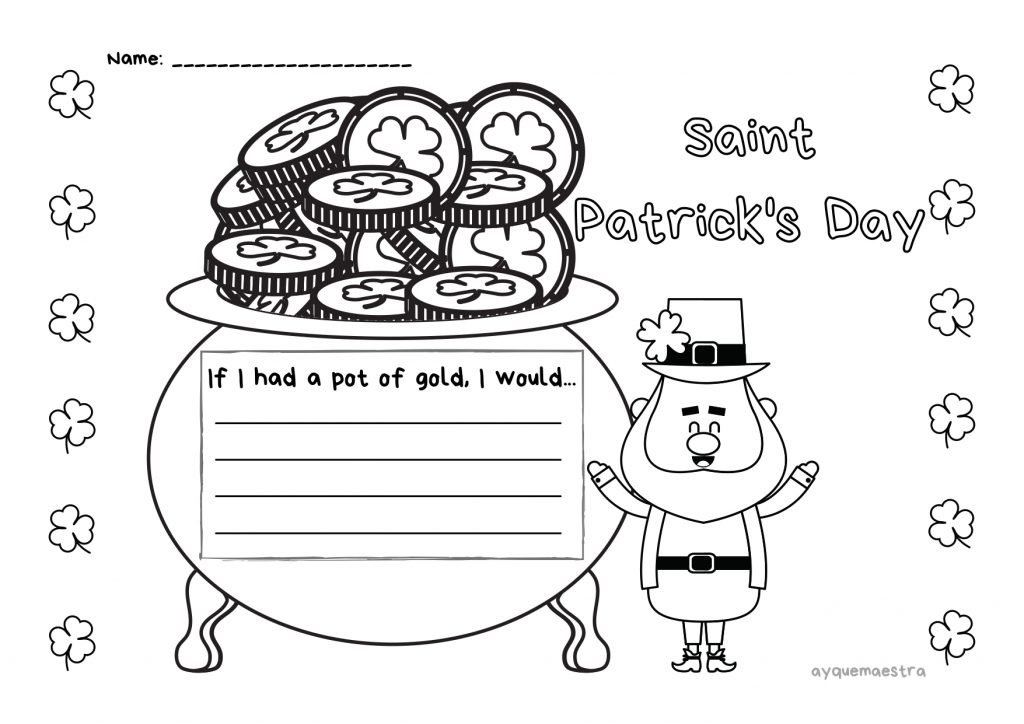 Actividades día de 'Saint Patrick' -Orientacion Andujar