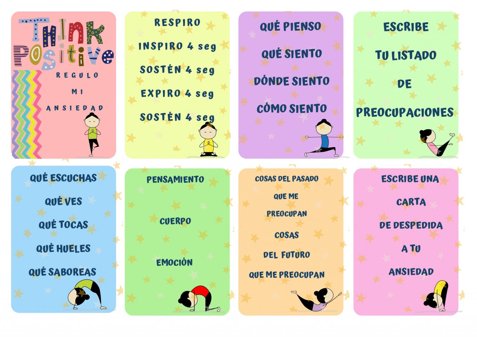 Colección de tarjetas con dinámicas para fomentar el pensamiento ...