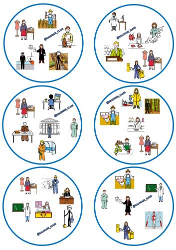 Dobble de las profesiones - Orientacion Andujar