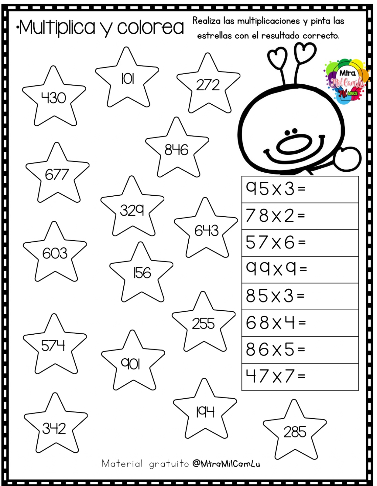 Material Repasamos Multiplicaciones