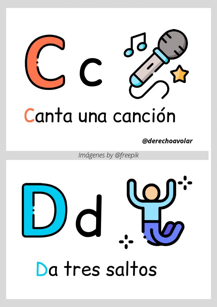 Divertido retos con cada una de las letras del abecedario - Orientacion ...