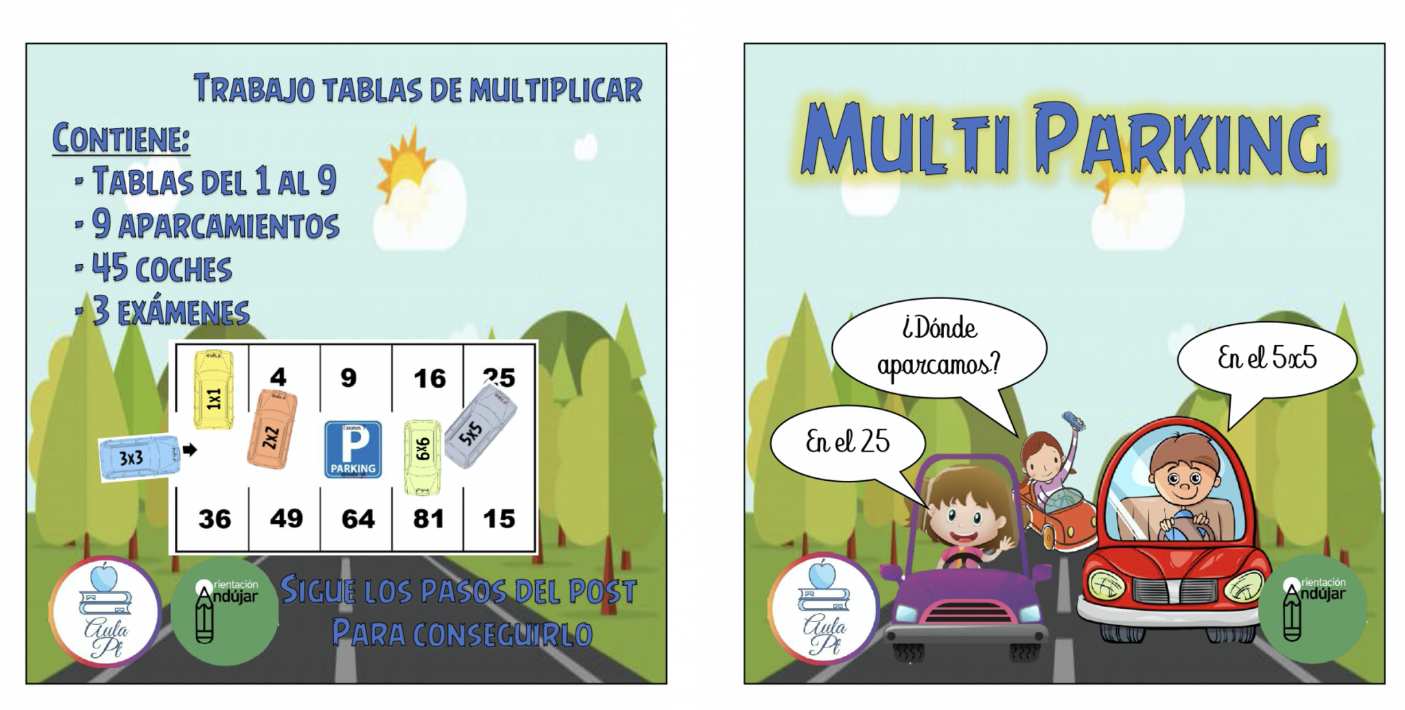 Divertido juego manipulativo para repasar las tablas de multiplicar ...